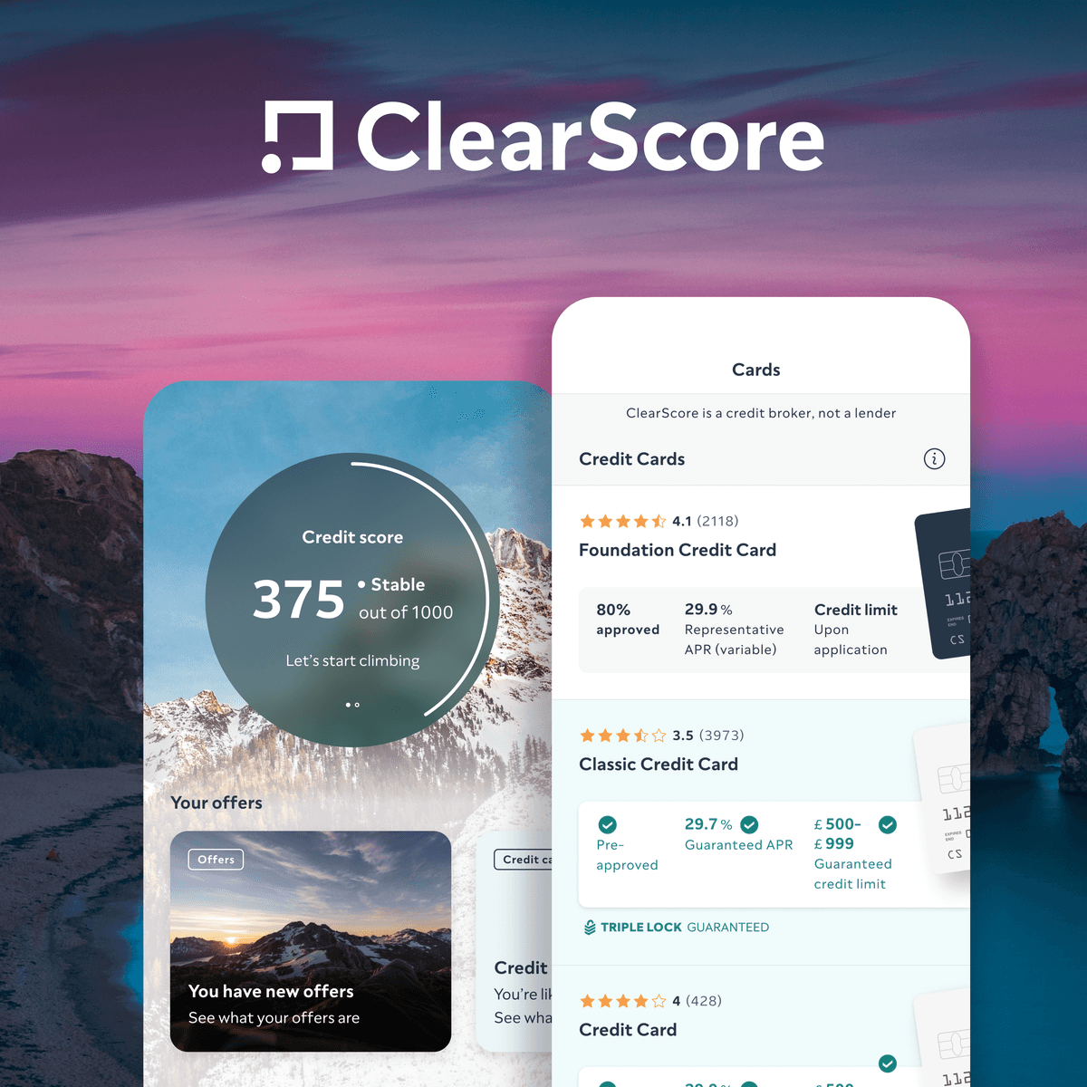Credit Cards for Bad Credit | Find and Apply Today | ClearScore GB