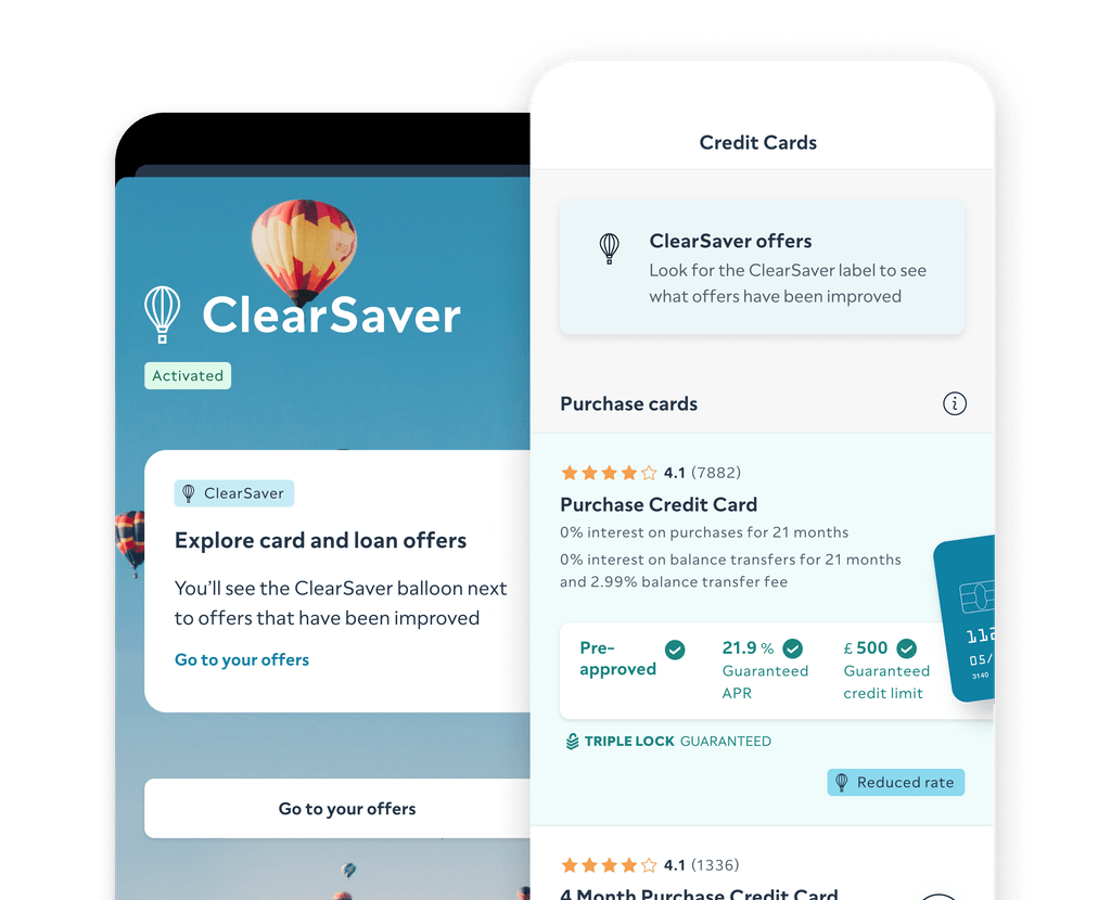 The new ClearSaver from ClearScore